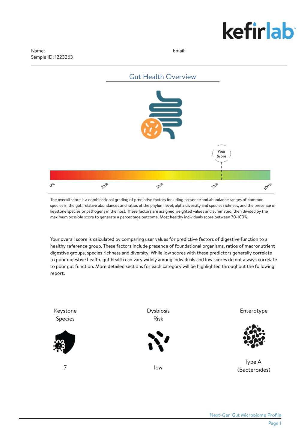 Gut Microbiome Analysis | Kefir Lab